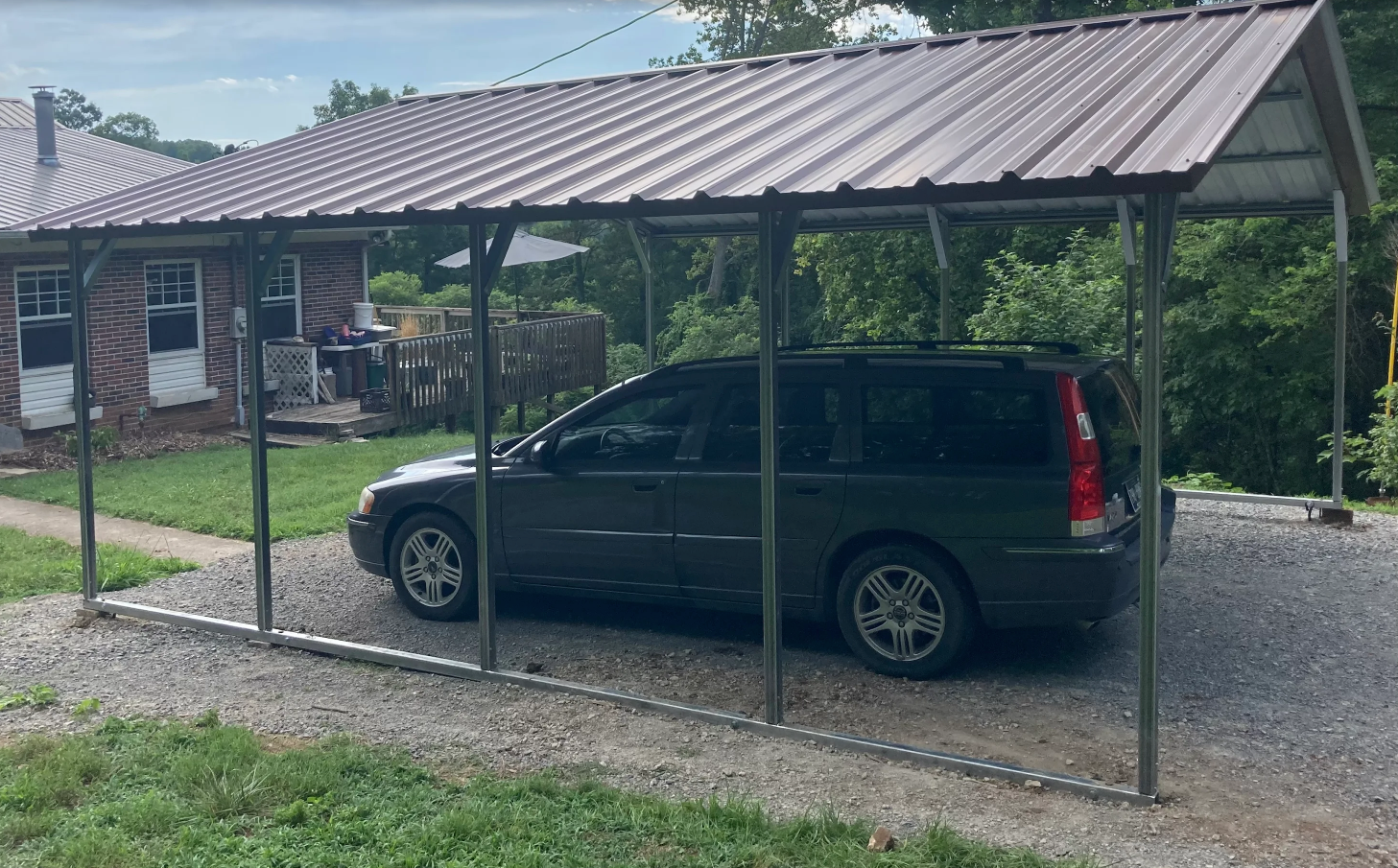 18' x 20' x 7' | Carport – Gold Tier Structures