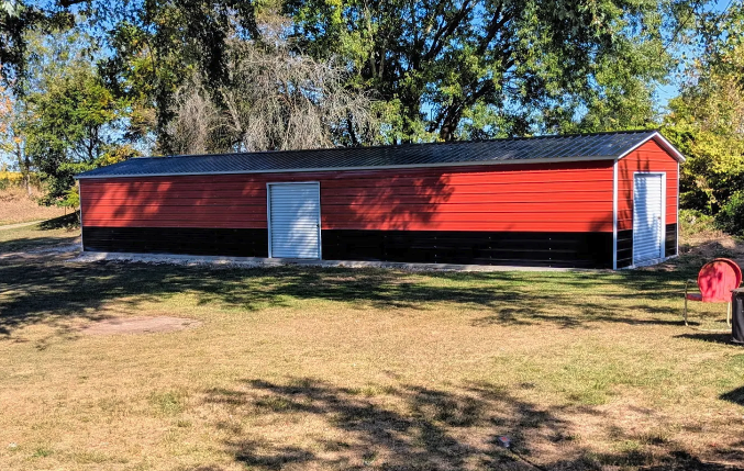 12' x 50' x 8' | Garage – Gold Tier Structures
