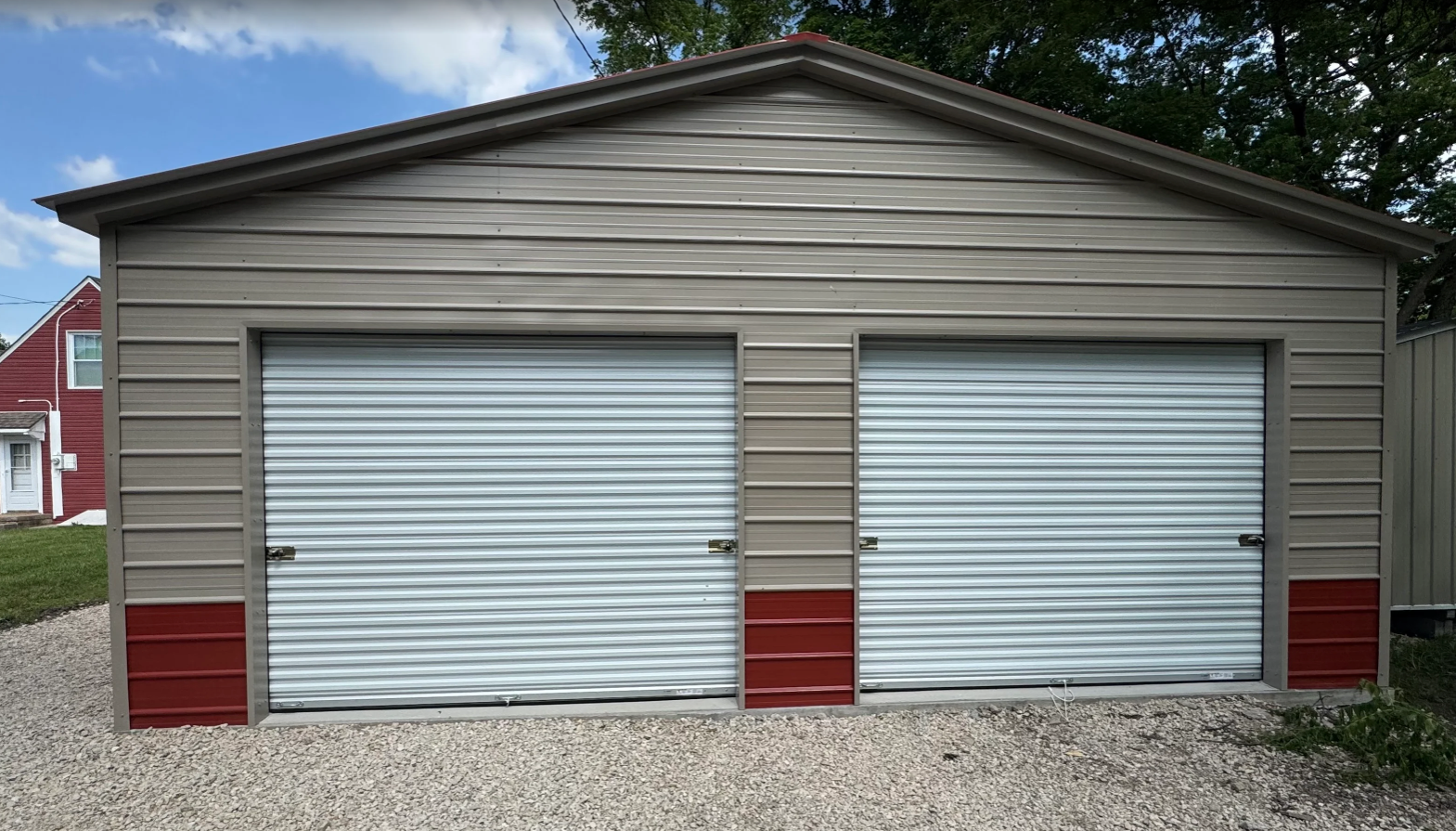 28' x 30' x 10' | Garage – Gold Tier Structures