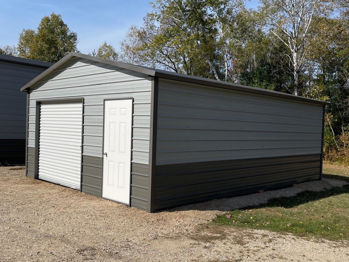18' x 25' x 8' | Garage – Gold Tier Structures