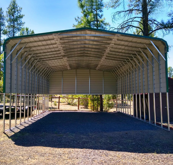 24' x 45' x 12' | Carport – Gold Tier Structures
