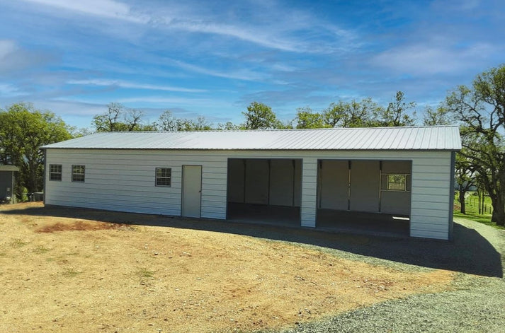 20' x 55' x 9' | Garage – Gold Tier Structures