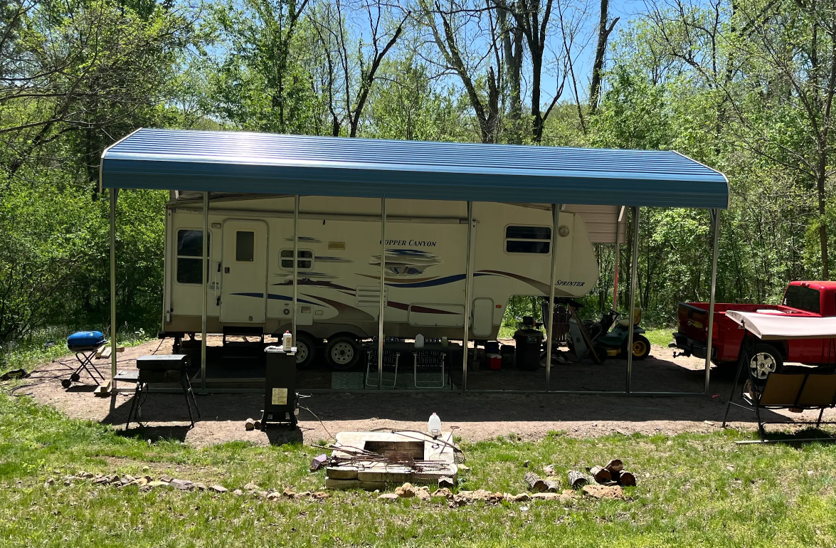 12' x 30' x 9' | RV Carport – Gold Tier Structures